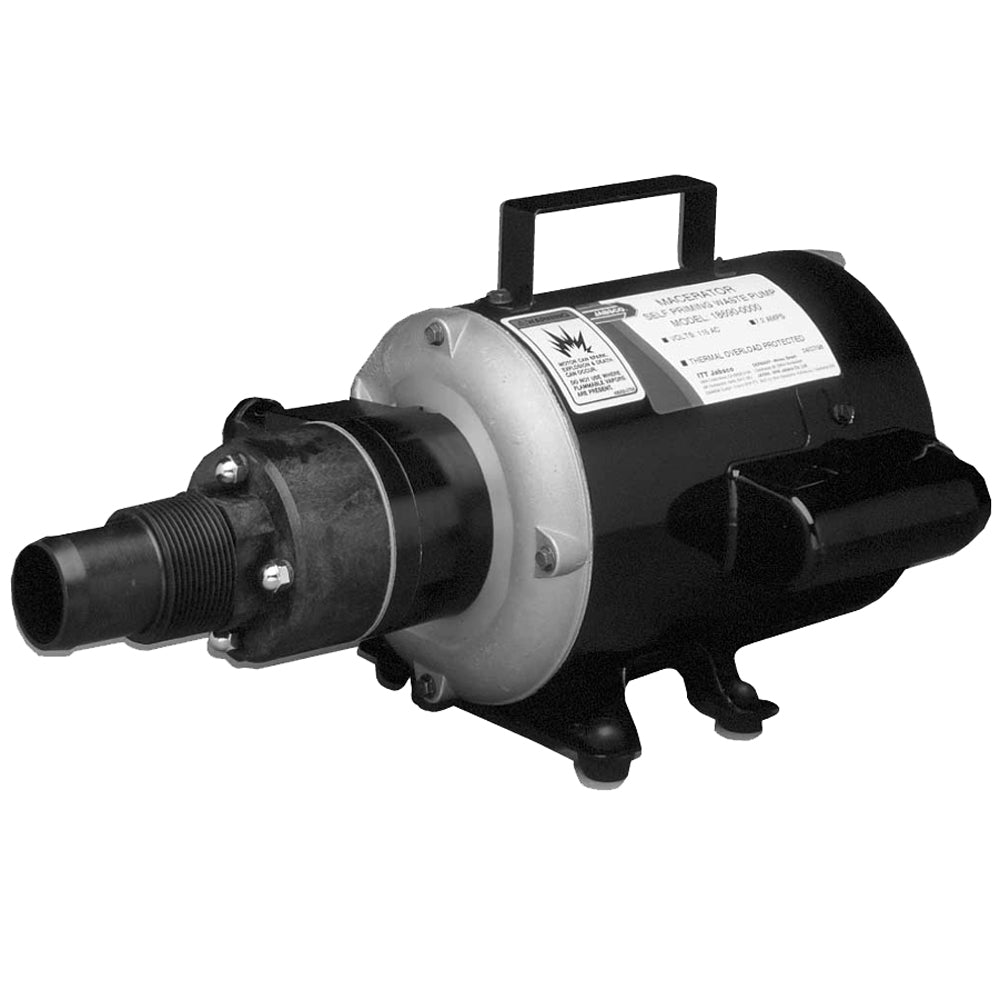 Jabsco Macerator Pump 115V 186900000 – El Capitan Marine & Fishing Center
