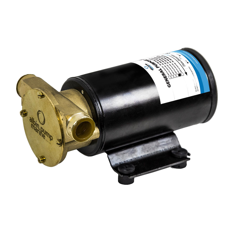 Albin Group Marine General Purpose Pump FIP F4 12 GPM 12V 0401005 – El ...
