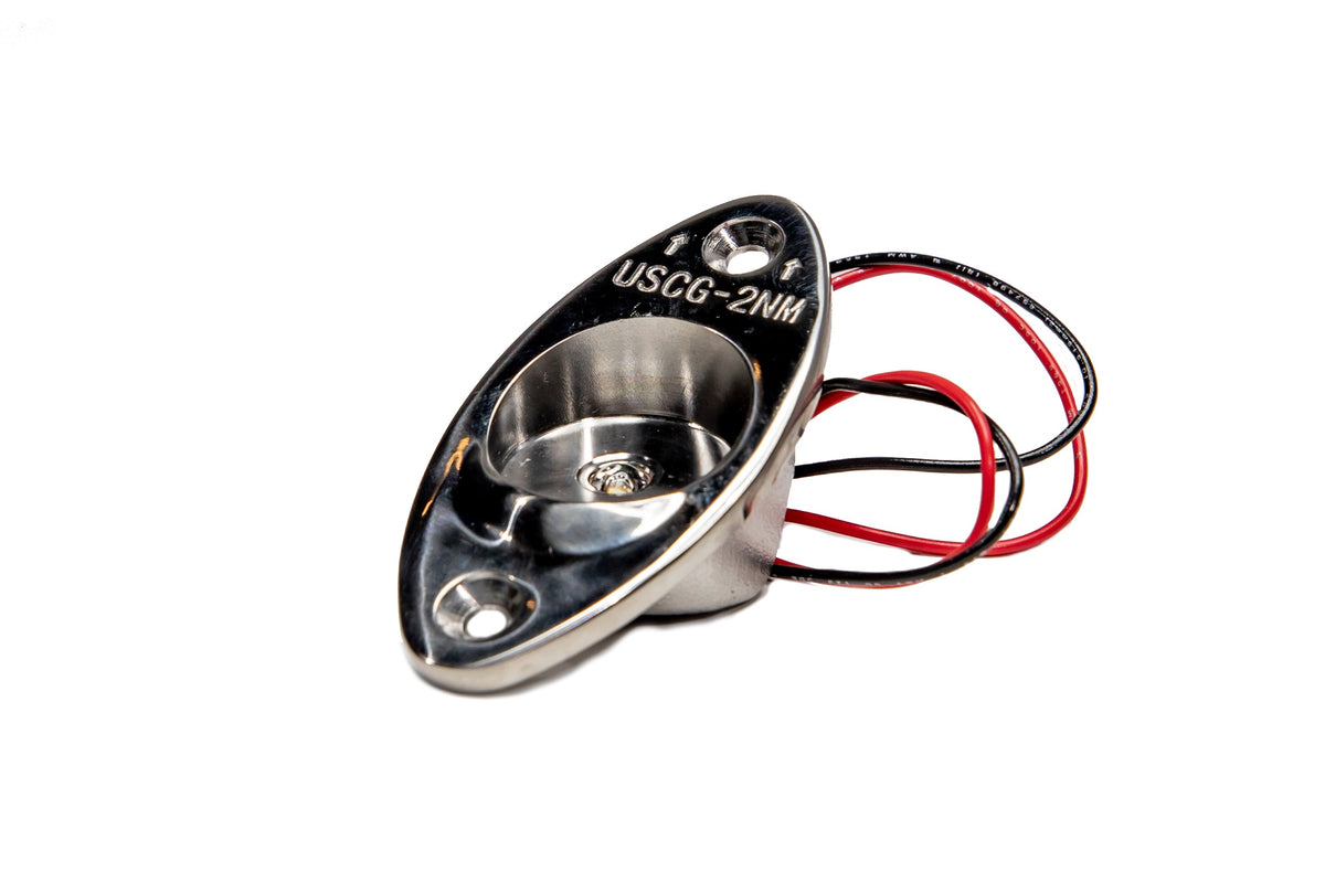 Livorsi Stainless Steel Hull Mount LED Navigation Lights – El Capitan ...